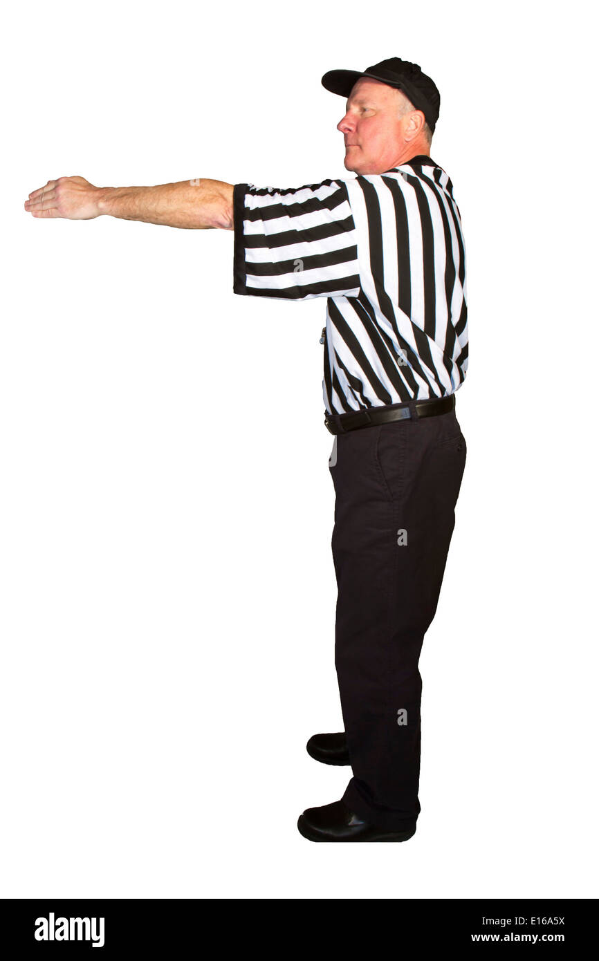 Football first down referee Cut Out Stock Images & Pictures - Alamy