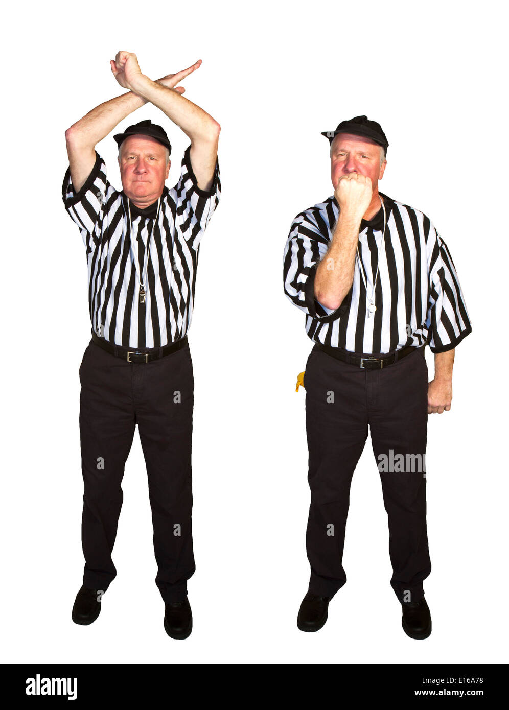 Personal foul referee hi-res stock photography and images - Alamy