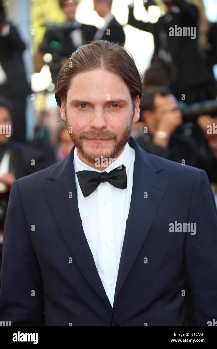 Cannes, France. 23rd May, 2014. German actor Daniel Bruehl attends the ...