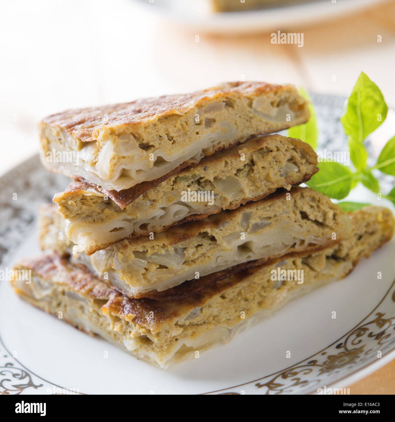 Pan fried stuffed bread hi-res stock photography and images - Alamy