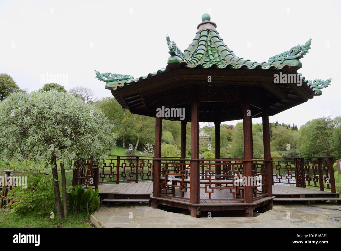 The Himalayan Garden Ripon Stock Photo - Alamy