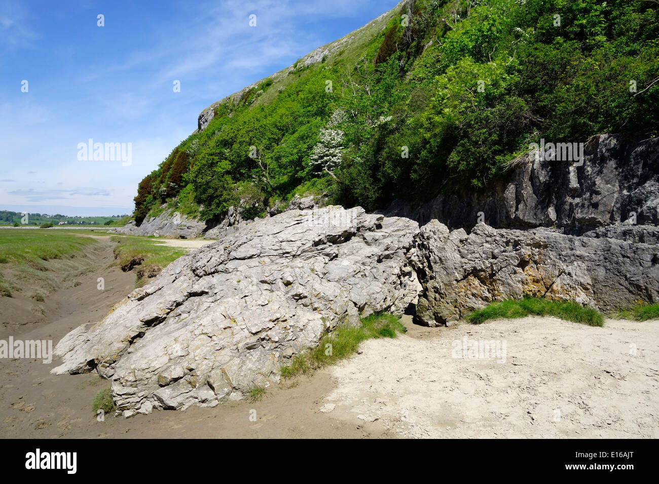 Humphrey Head Point, Cumbria, England, UK Stock Photo - Alamy