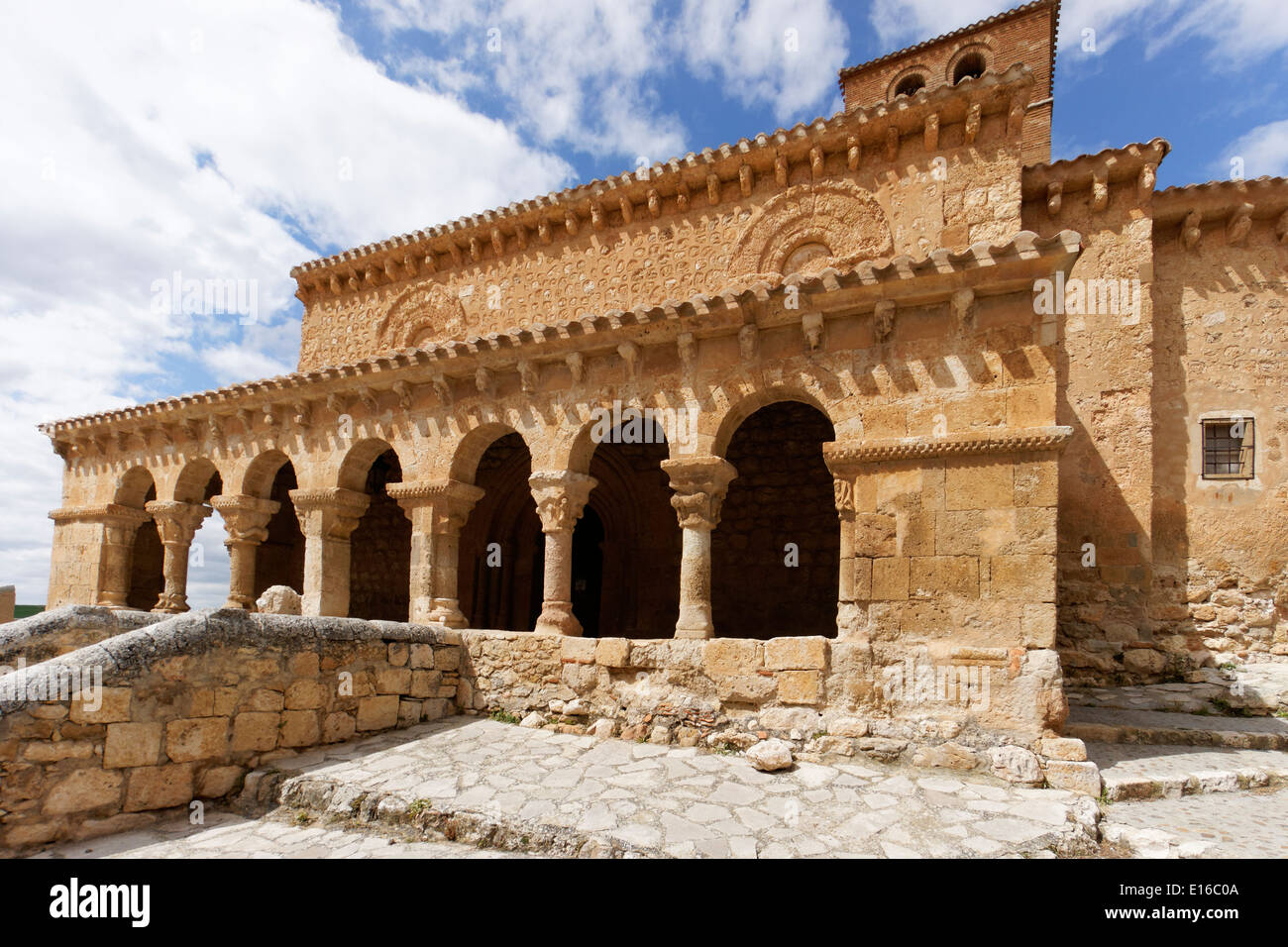 San Esteban de Gormaz romanesque san miguel Soria Spain pueblo town ...
