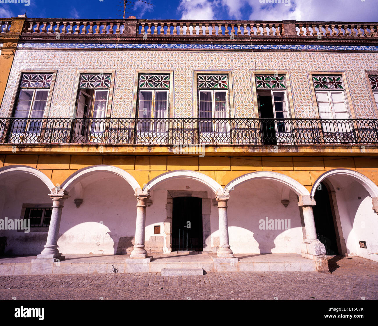 Old quarter Beja Alentejo Portugal Stock Photo - Alamy