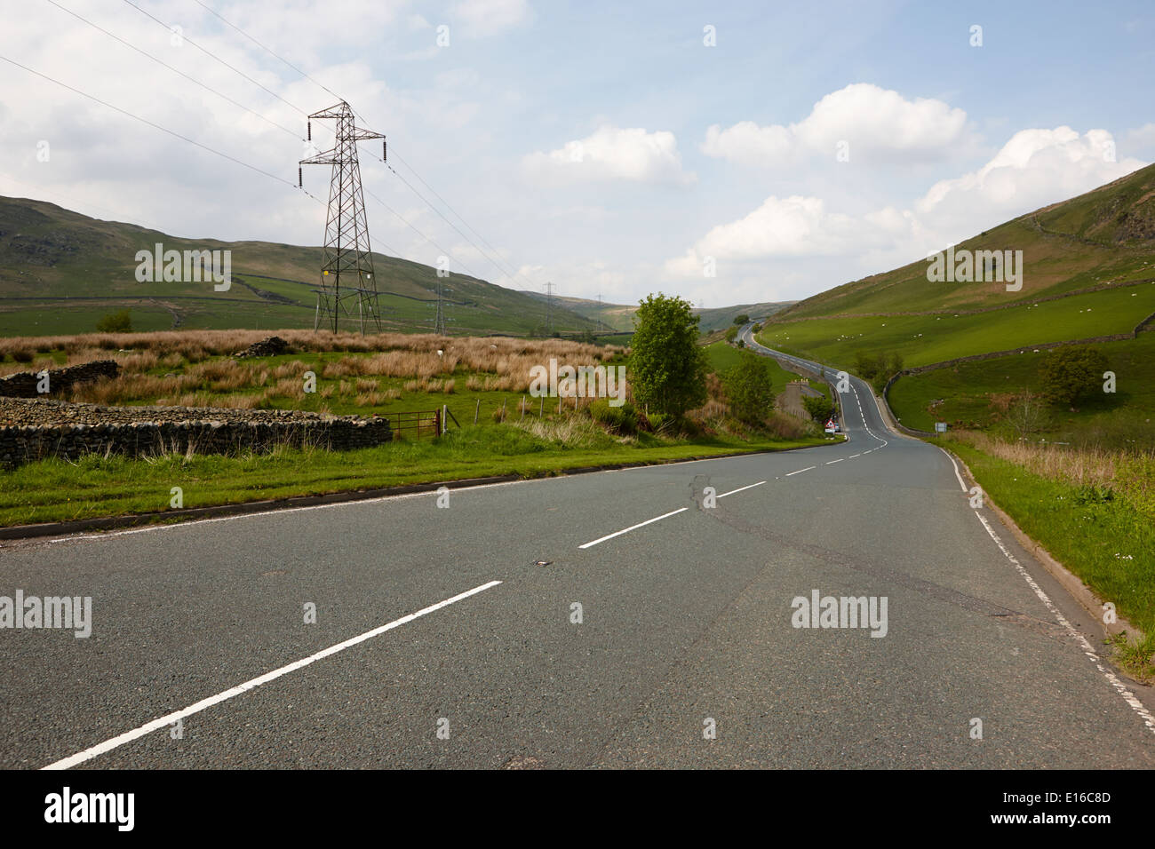 Driving through winding roads in hi-res stock photography and images ...