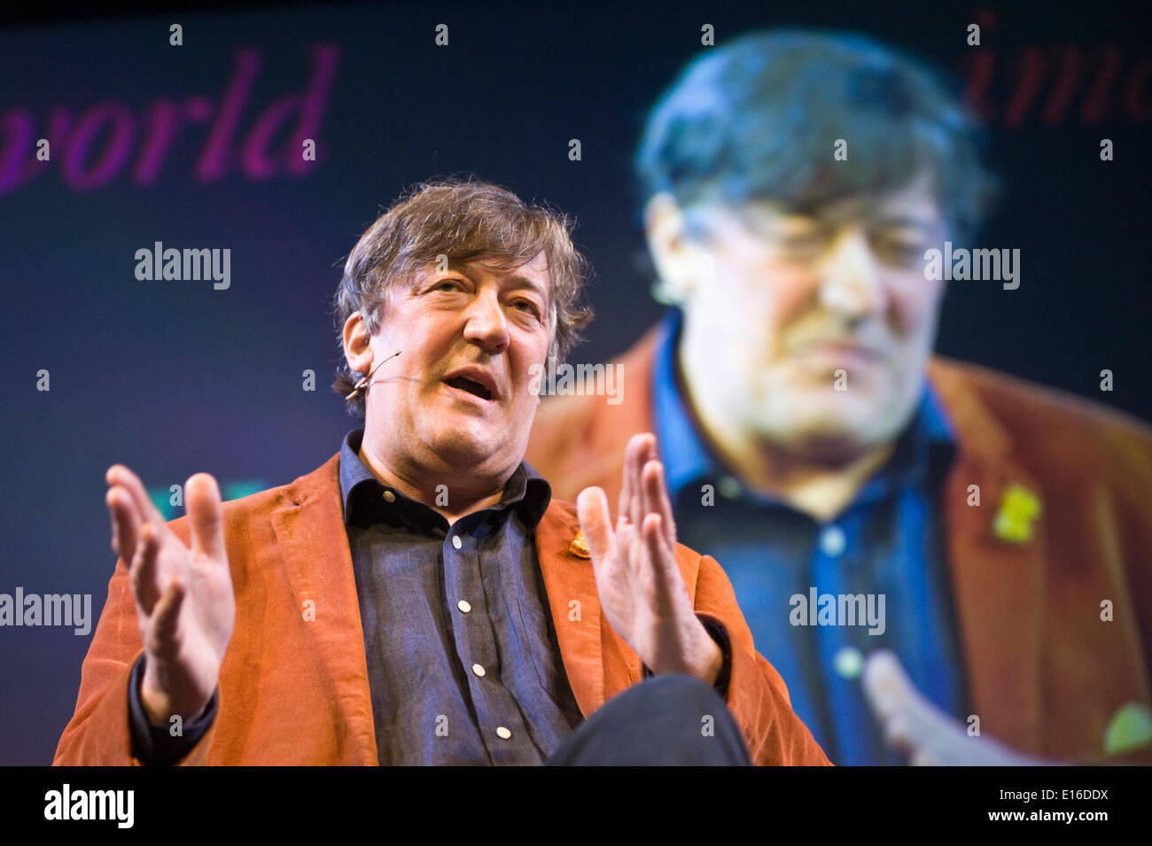 Stephen fry actor portrait hi-res stock photography and images - Alamy