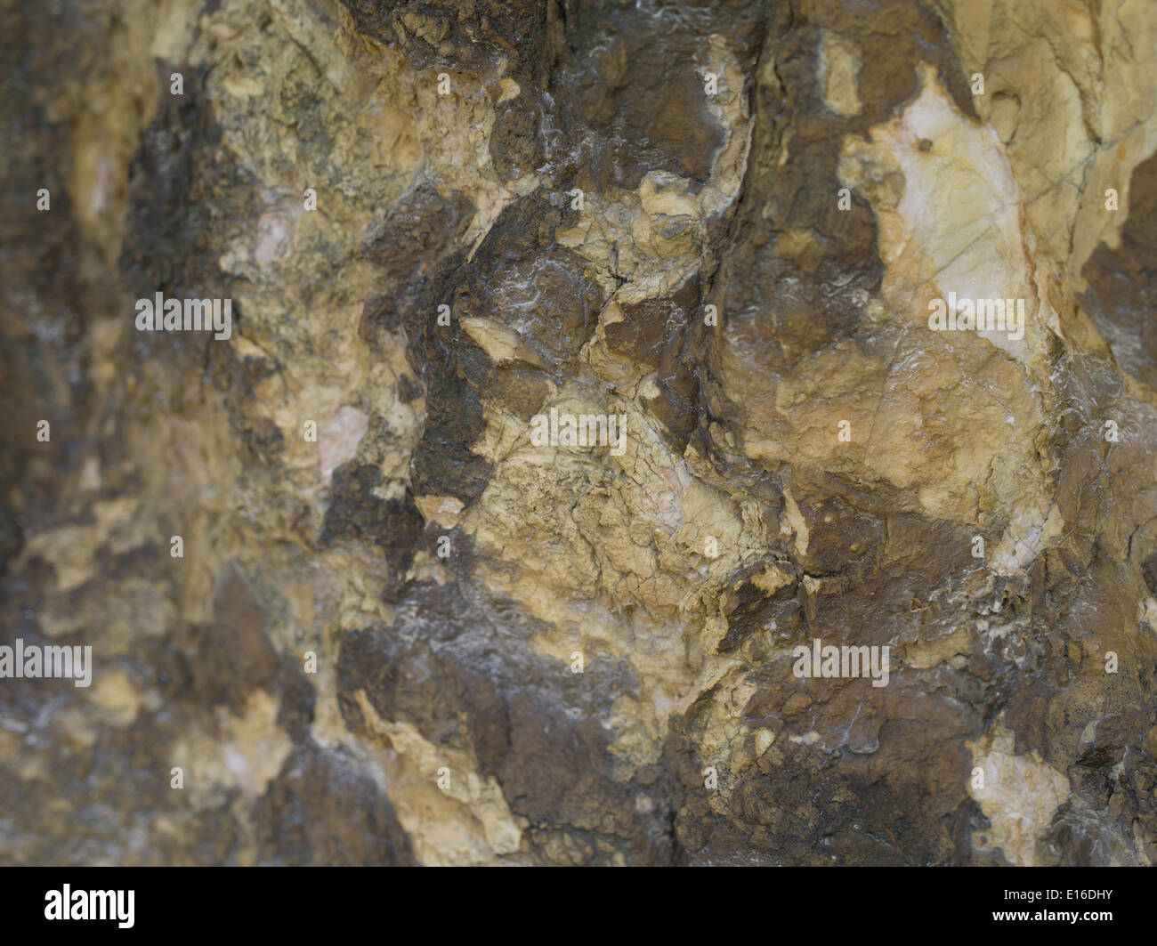 Kaolin stone for white porcelain at Izumiyama Quarry, Arita, Saga ...