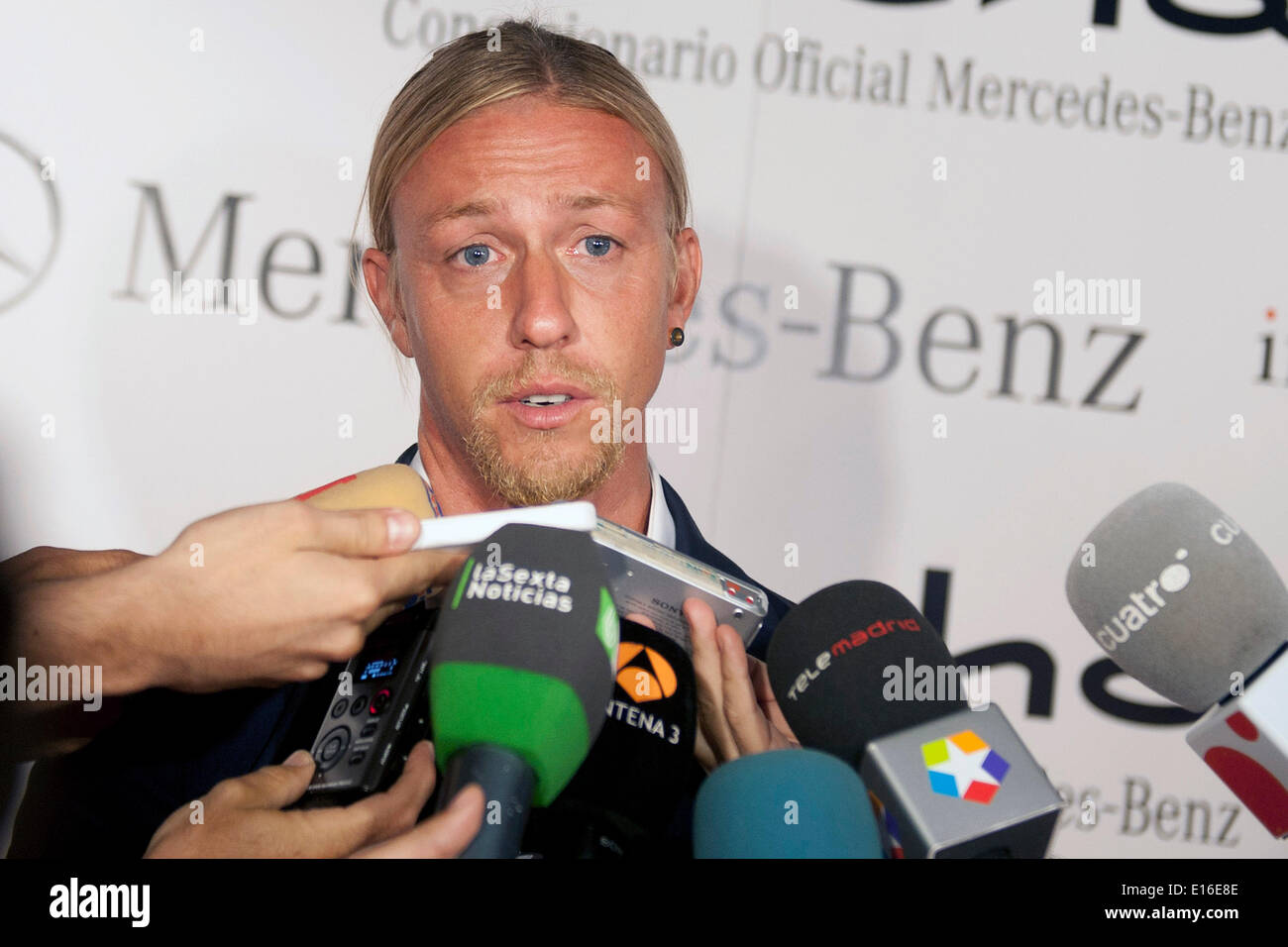 Ex Real Madrid football-player Jose Maria Gutierrez Hernandez/Guti ...