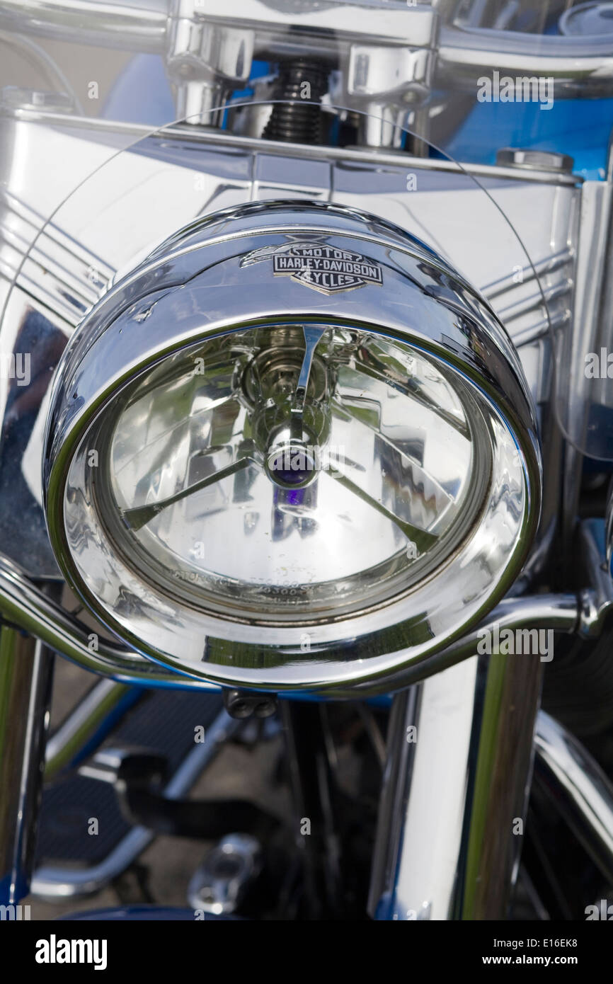 Abstract Harley Davidson Motorcycle Lamp Stock Photo - Alamy