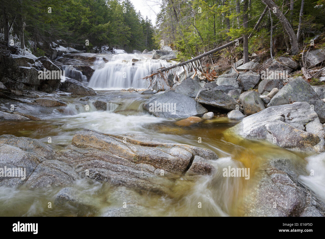Swift River in the White Mountain National Forest of New Hampshire USA ...