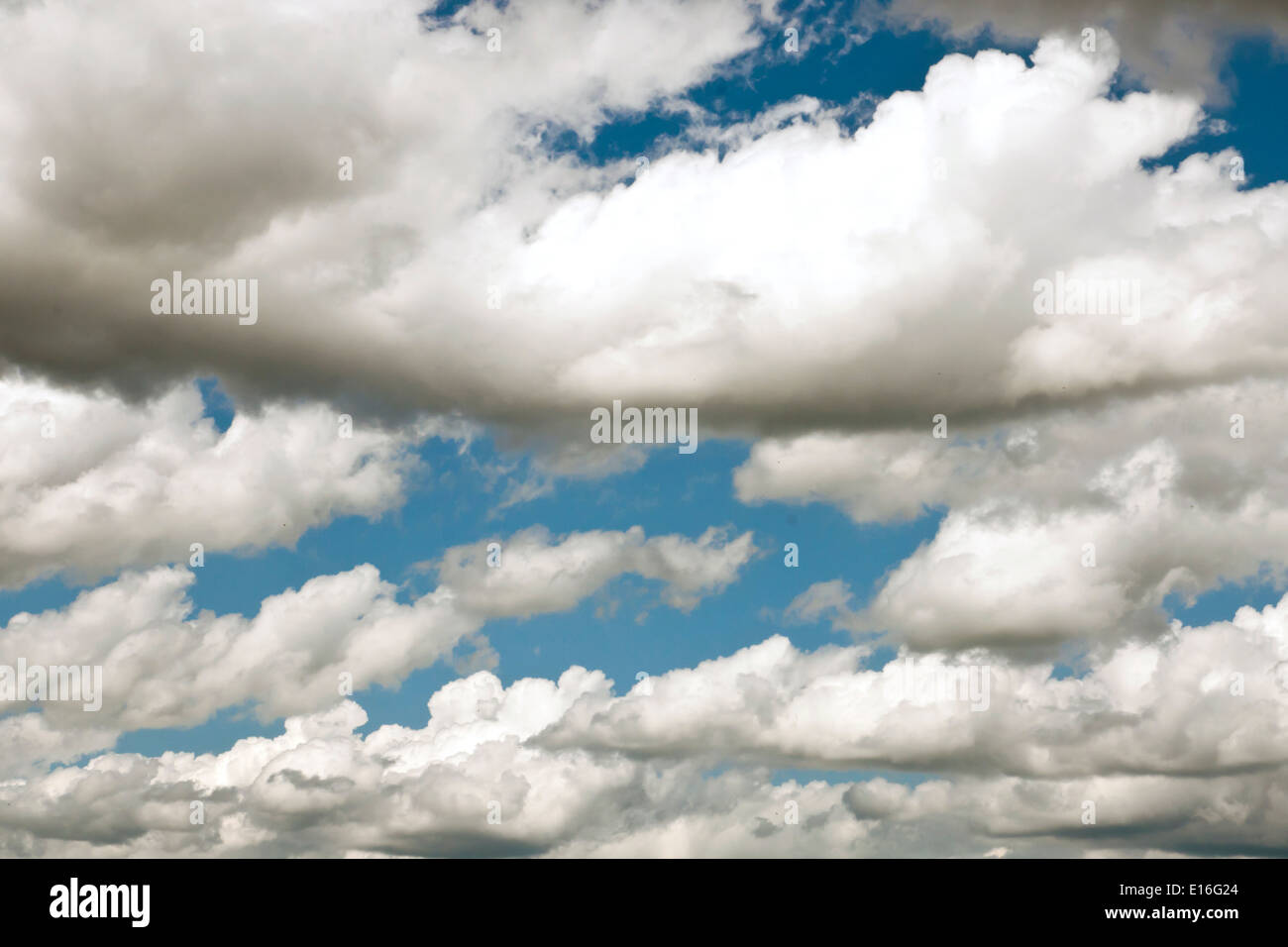 sky with clouds after the heavy shower of rain Stock Photo - Alamy