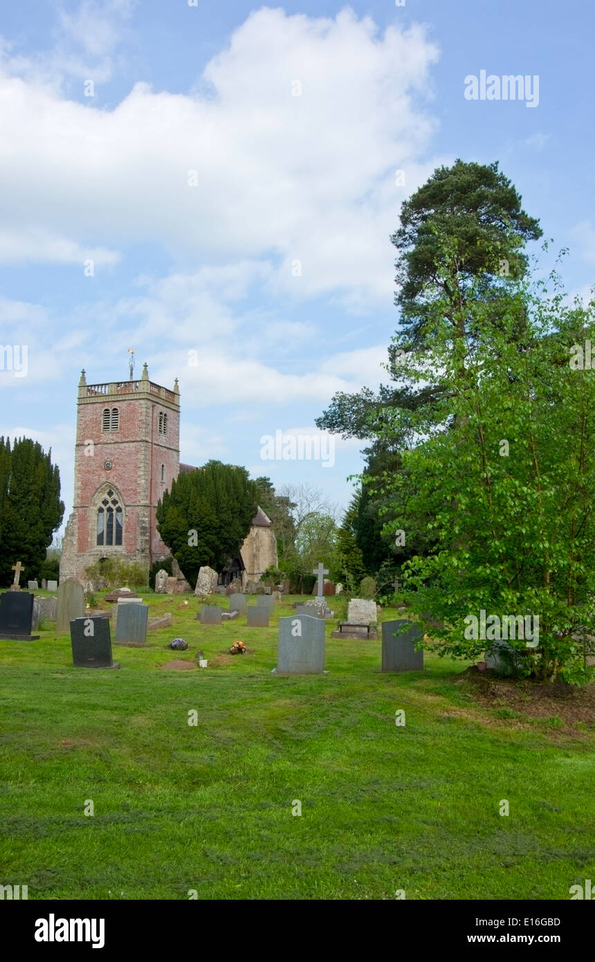 St Peter's Church, Chelmarsh, Shropshire, England, UK Stock Photo - Alamy