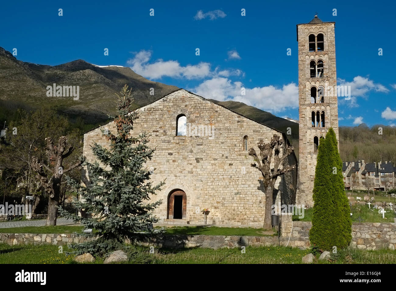 The Catalan Romanesque Church of St. Clement of Tahull in Vall de Boi ...
