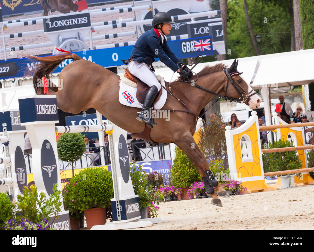 Rome, Italy. 24th May, 2014. Furusiyya FEI Nations Cup Show jumping ...
