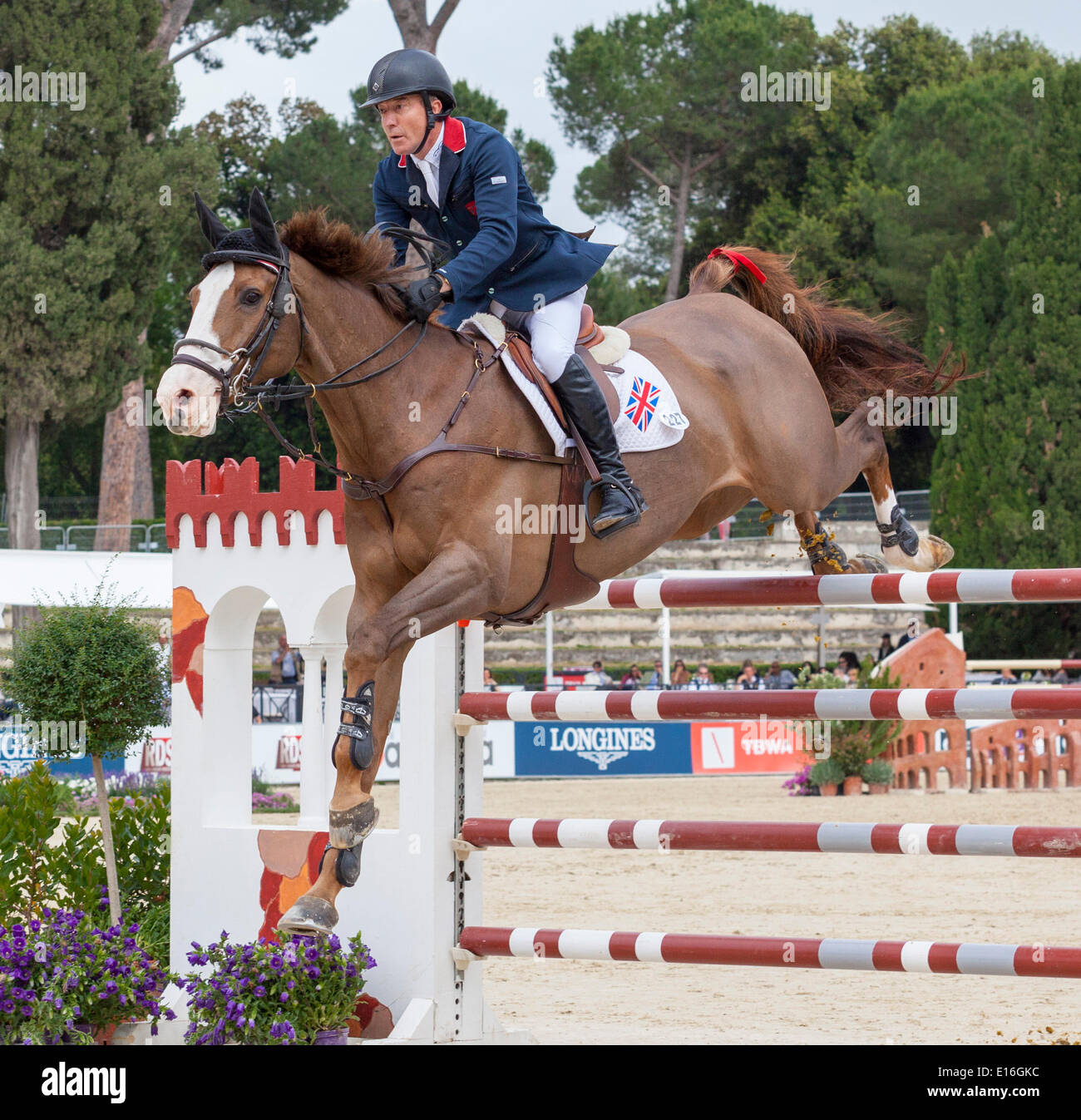 Furusiyya FEI Nations Cup Show jumping competition at Piazza di Siena ...