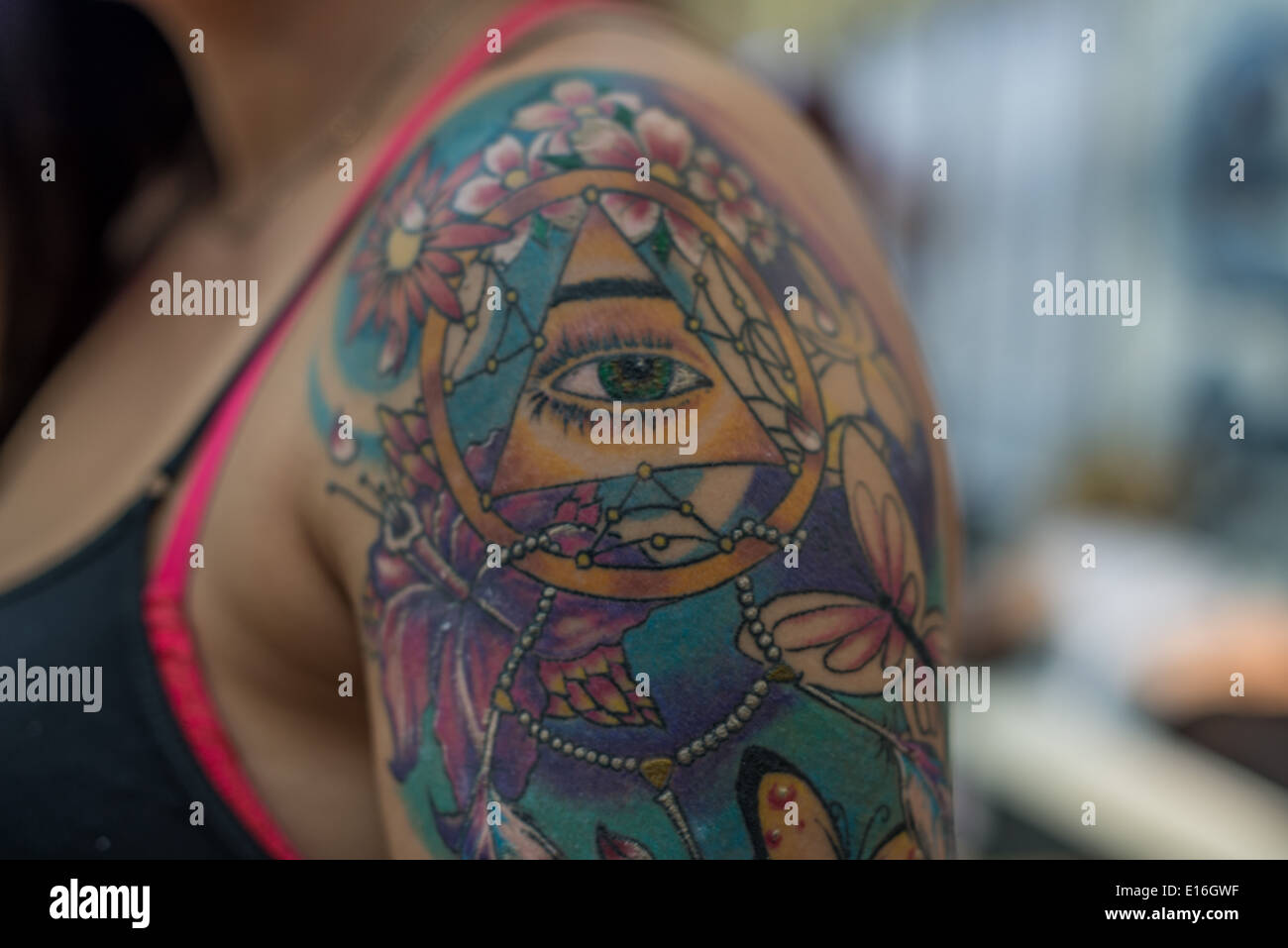 Great British Tattoo Show in North London Stock Photo - Alamy