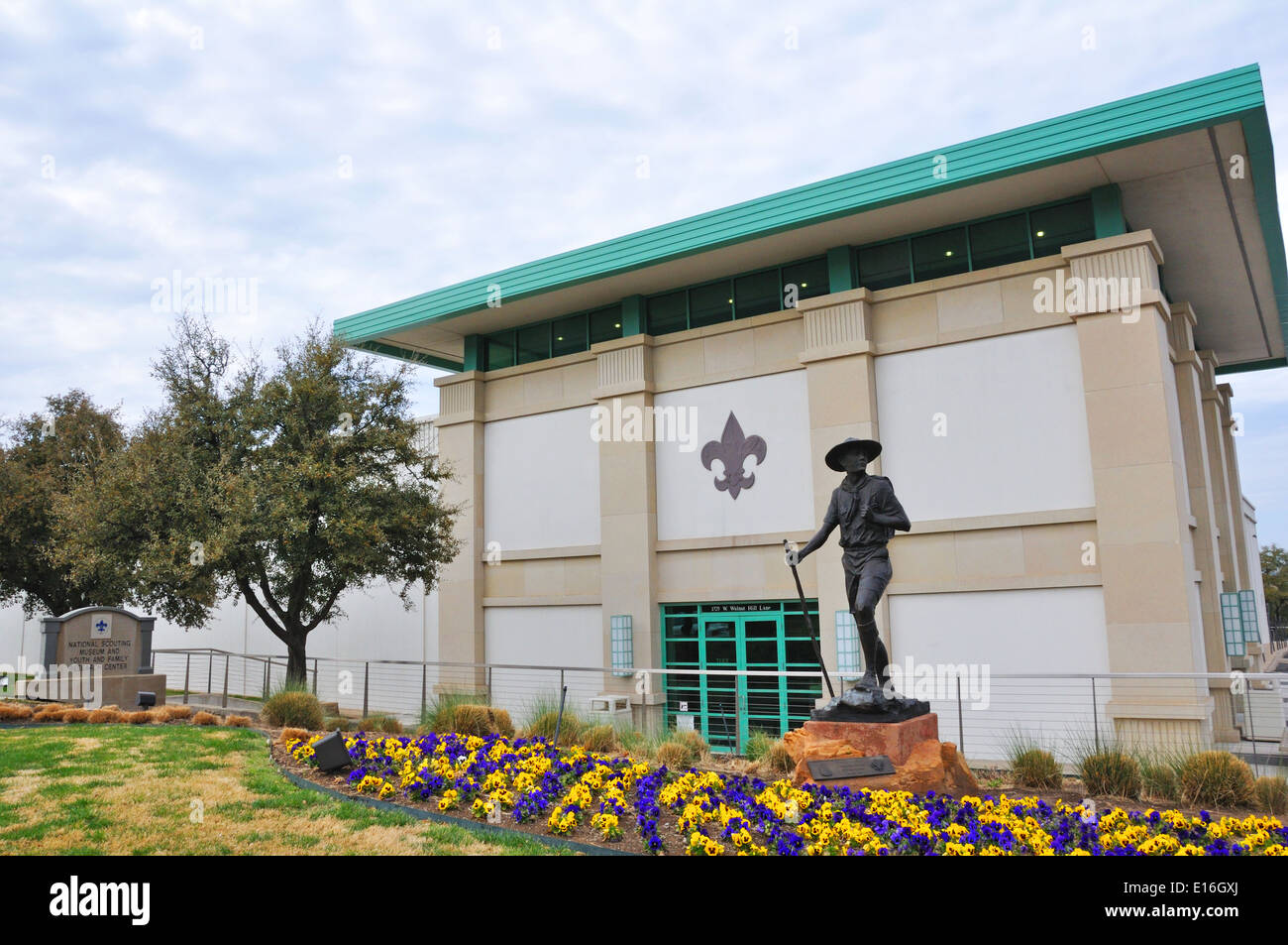 National scouting museum boy scouts scout irving hi-res stock ...