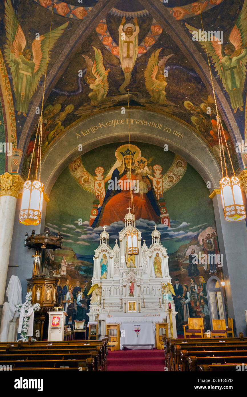 St Nicholas Croatian Catholic church in Pittsburgh PA Stock Photo - Alamy