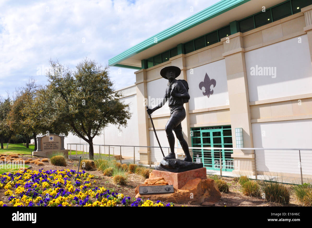 National scouting museum boy scouts scout irving hi-res stock ...