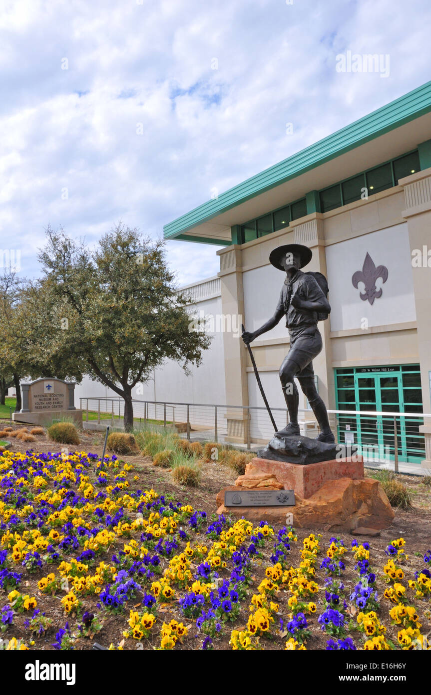 National scouting museum boy scouts scout irving hi-res stock ...