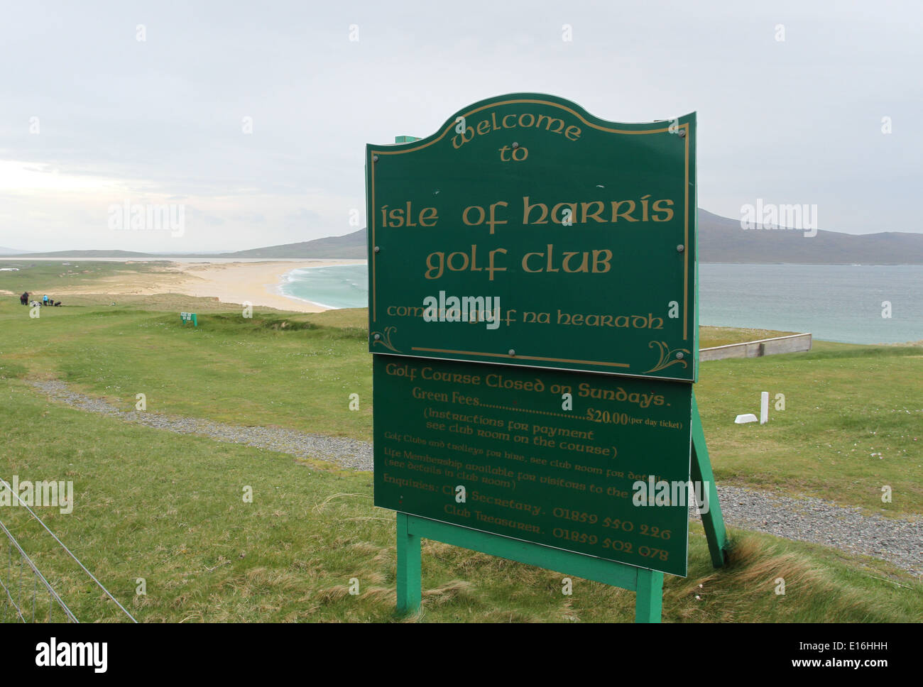 Isle of Harris golf club Scotland May 2014 Stock Photo - Alamy
