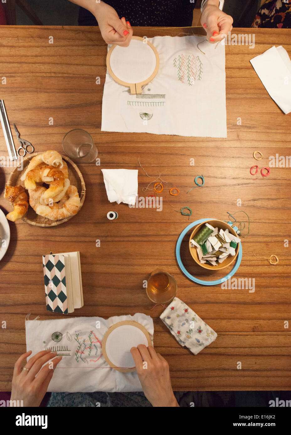 2 needle stitch hi-res stock photography and images - Alamy