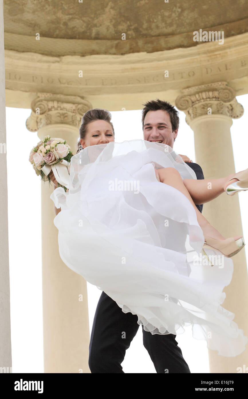 Carrying bride hi-res stock photography and images - Alamy