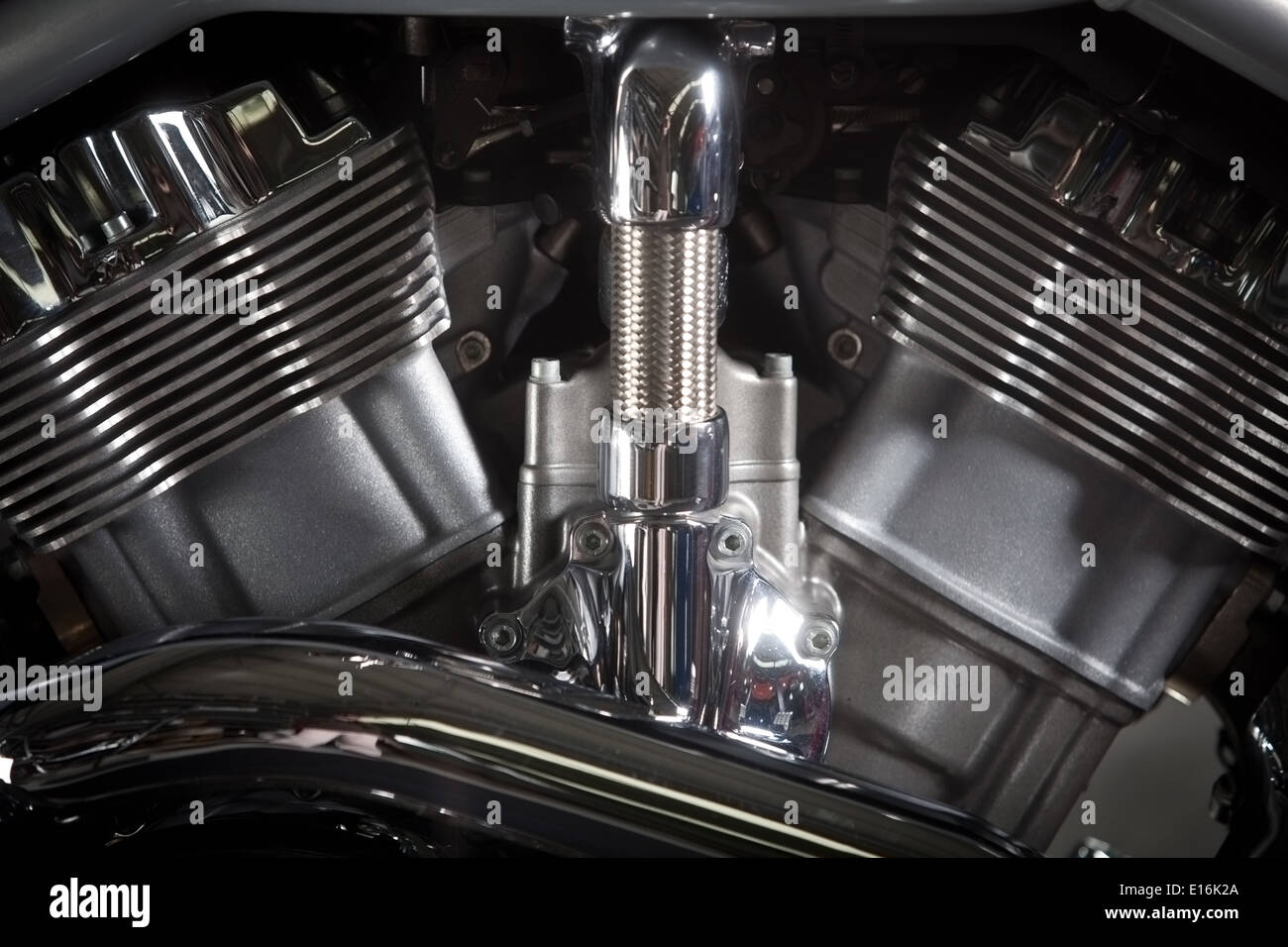 V twin motorcycle hi-res stock photography and images - Alamy