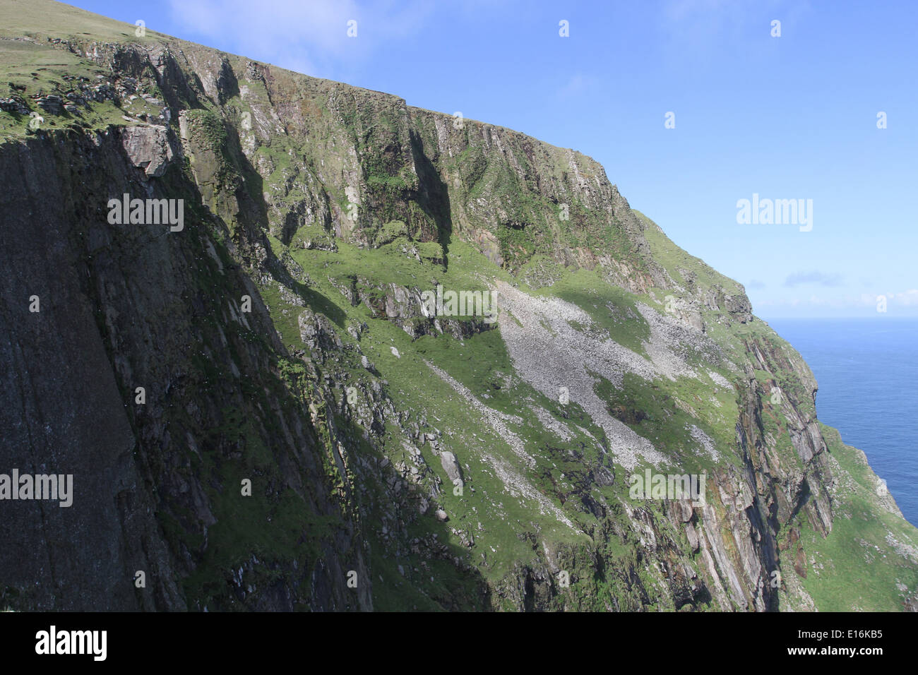 Cliffs of the Isle of Hirta St Kilda Scotland May 2014 Stock Photo - Alamy