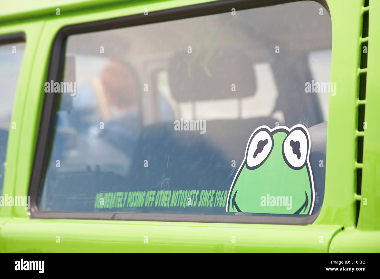 Kermit VW Campervan on display at the first ever Bournemouth Wheels ...