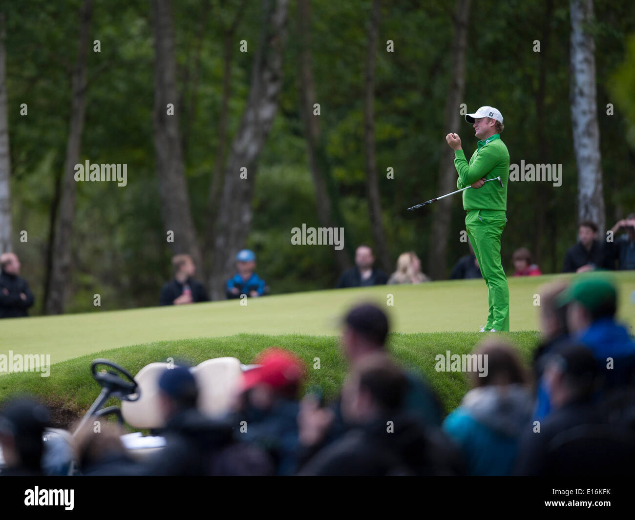 Jamie donaldson bmw pga championship hi-res stock photography and ...