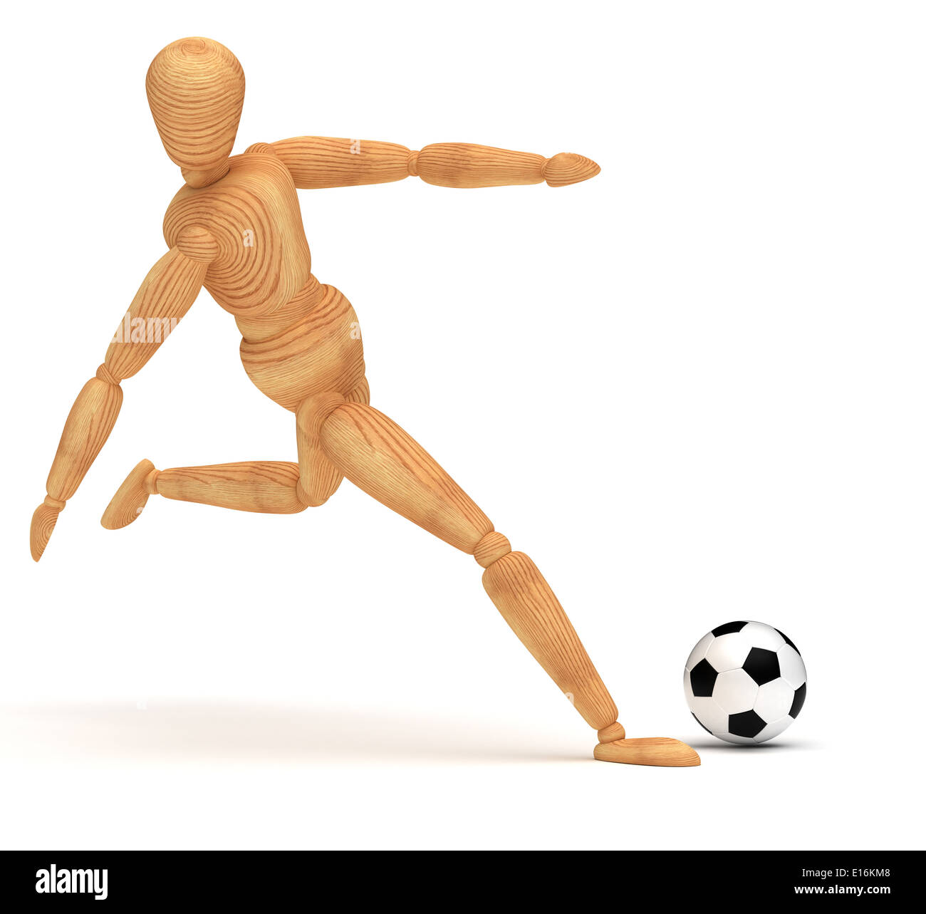 Statue of football player Cut Out Stock Images & Pictures - Alamy