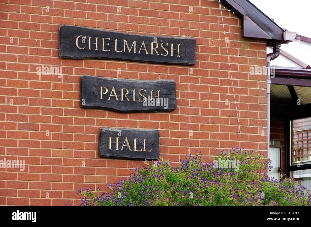 Chelmarsh Parish Hall, Chelmarsh, Shropshire, England, UK Stock Photo ...