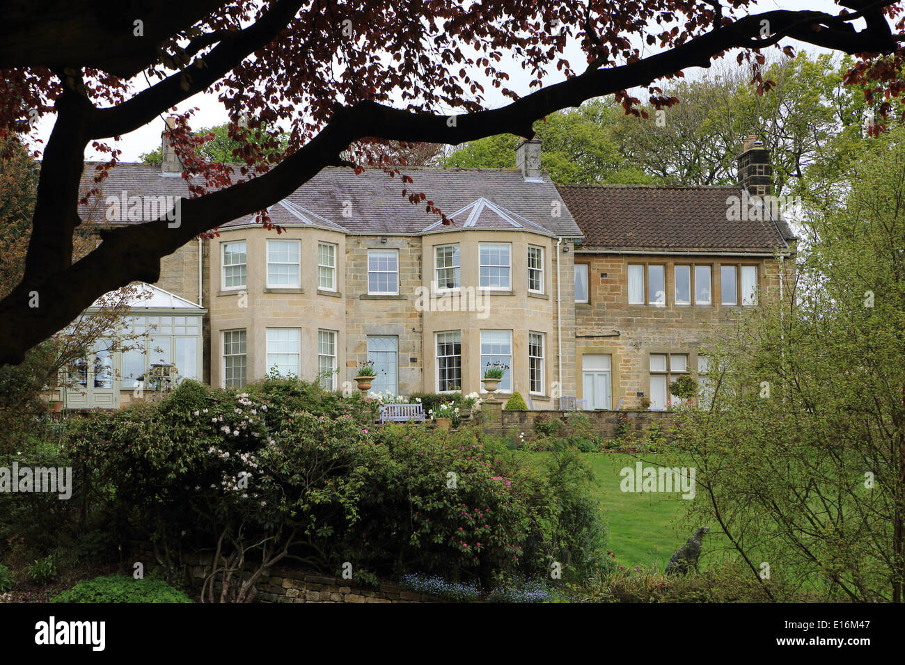 The Himalayan Garden Grewelthorpe Ripon Stock Photo - Alamy