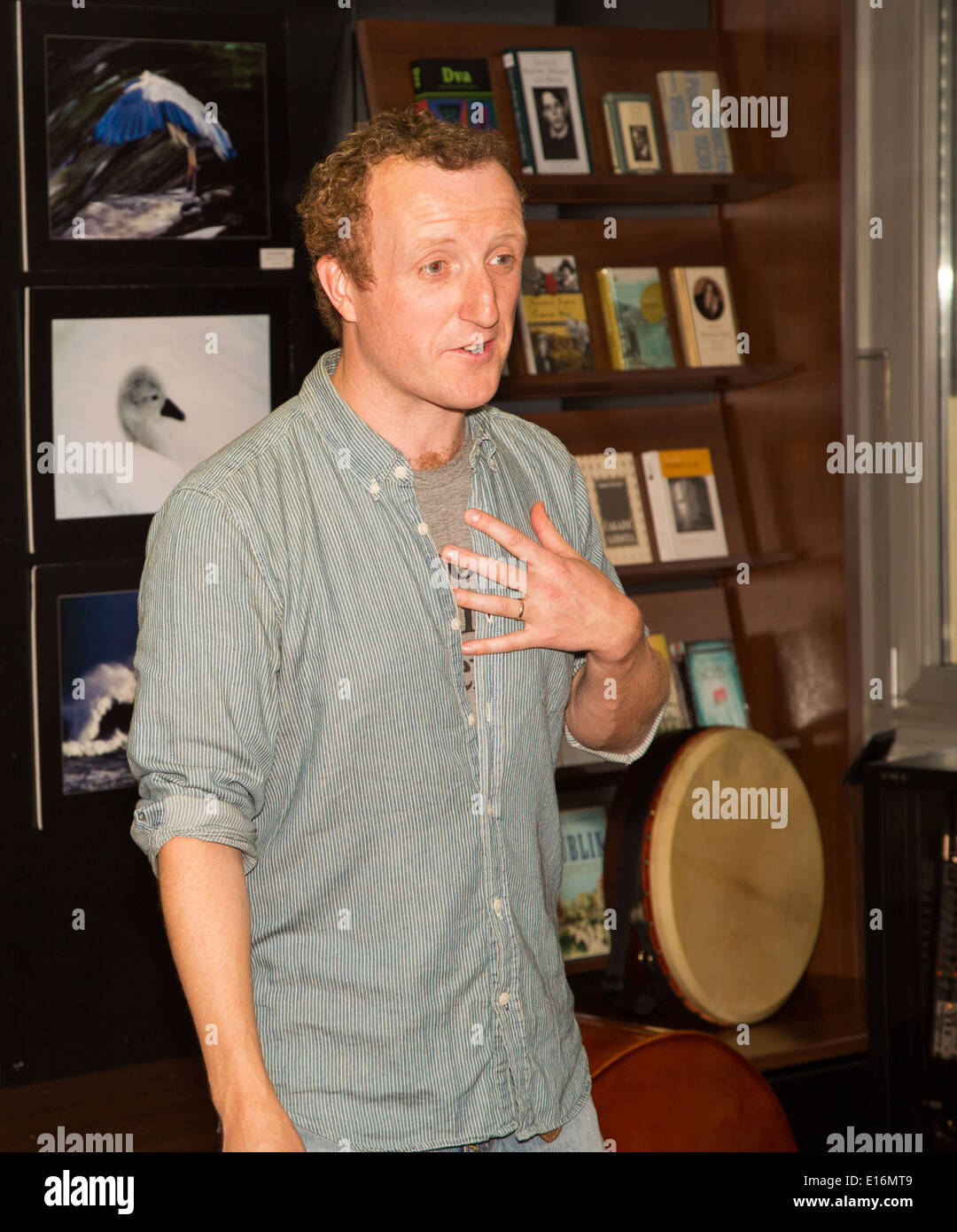 Irish Poet Neil McCarthy reciting his poems at the Irish Week in ...