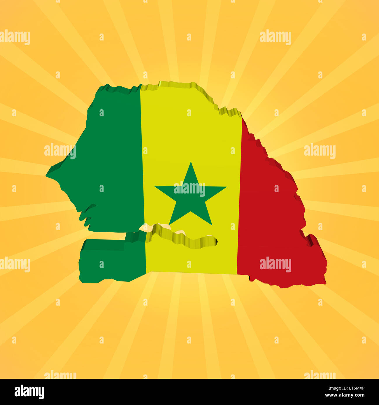 Senegalese Map High Resolution Stock Photography and Images - Alamy