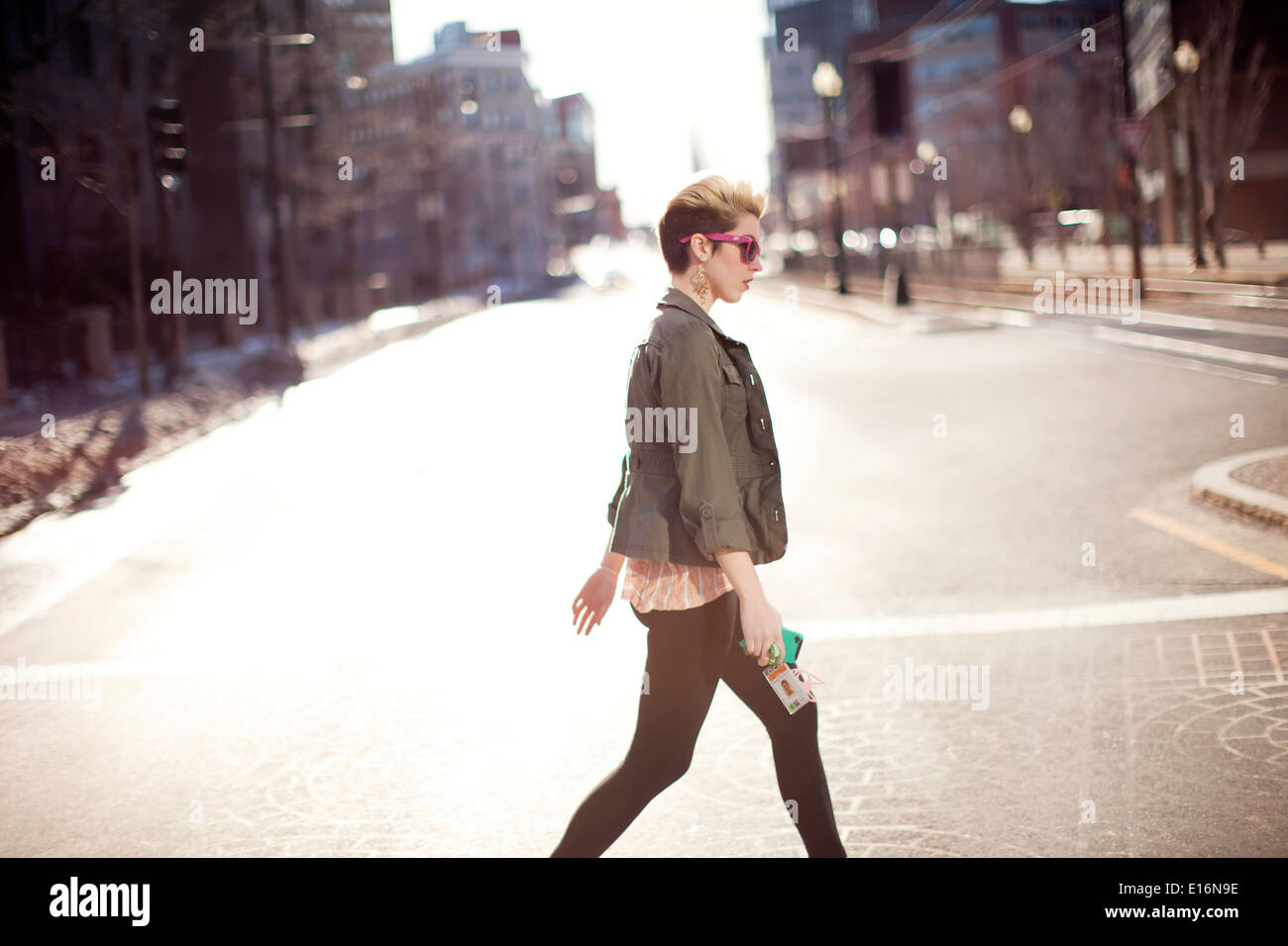 Boston walking hi-res stock photography and images - Alamy