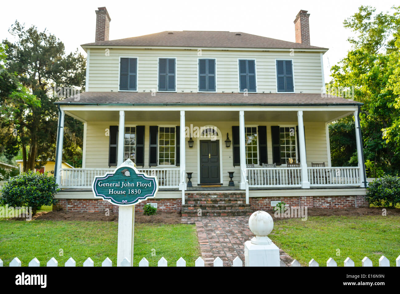 General John Floyd House, circa 1830, Victorian landmark in historical ...