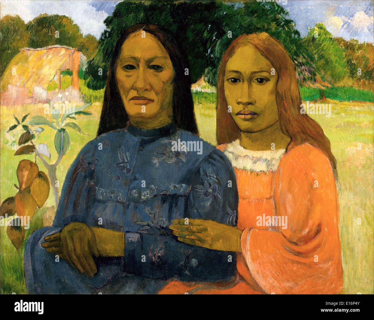 Two Women by Paul Gauguin, 1902 Stock Photo - Alamy Two Women by Paul Gauguin, 1902 Stock Photo - Alamy