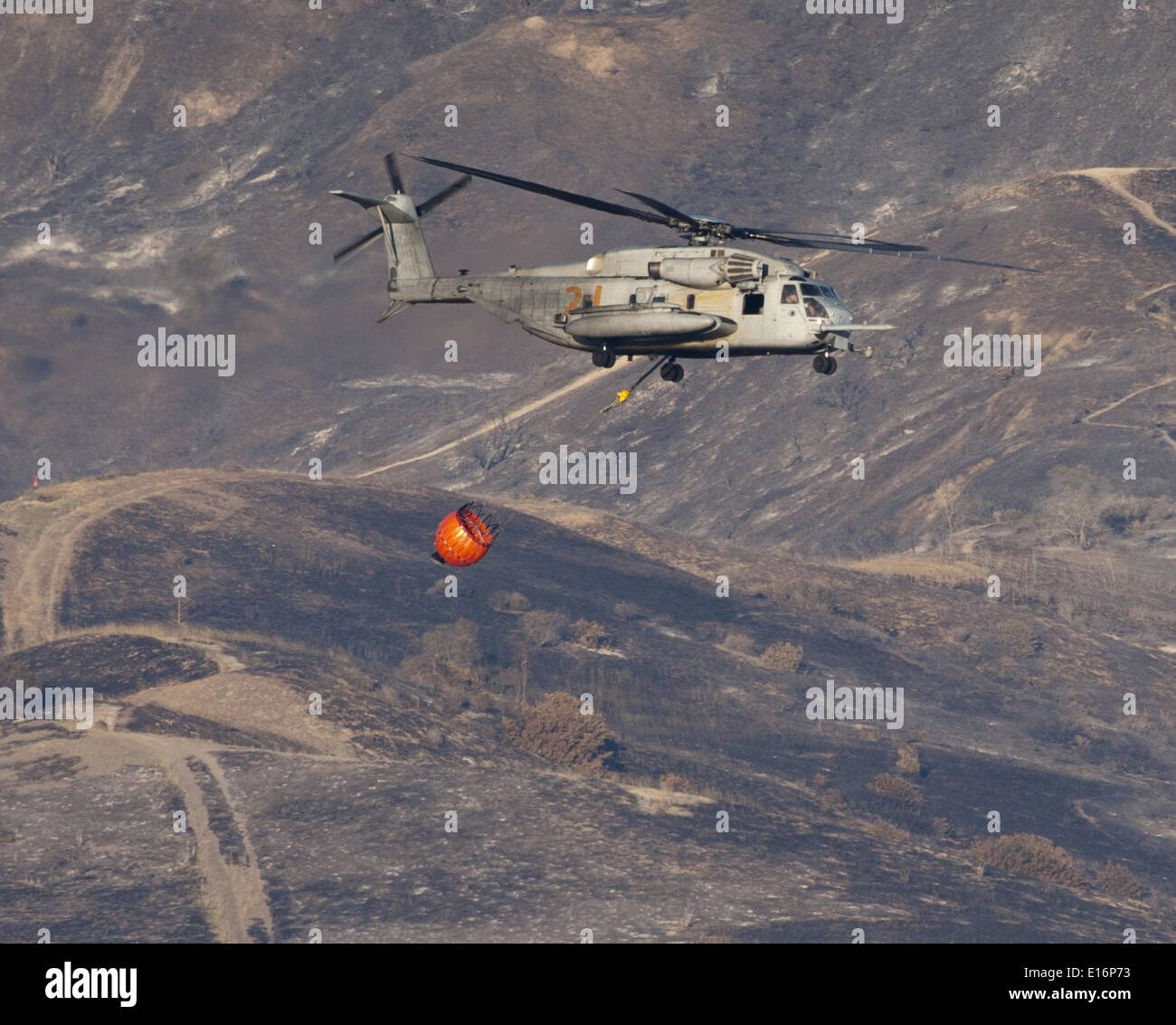San Clemente, California, USA. 16th May, 2014. A US Marine Corps ...