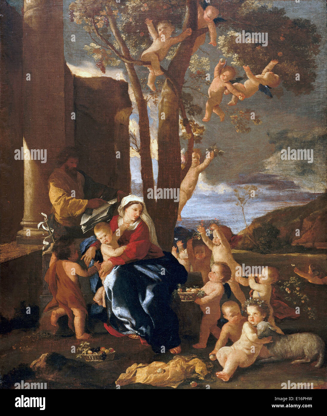 Nicolas poussin painting hi-res stock photography and images - Alamy