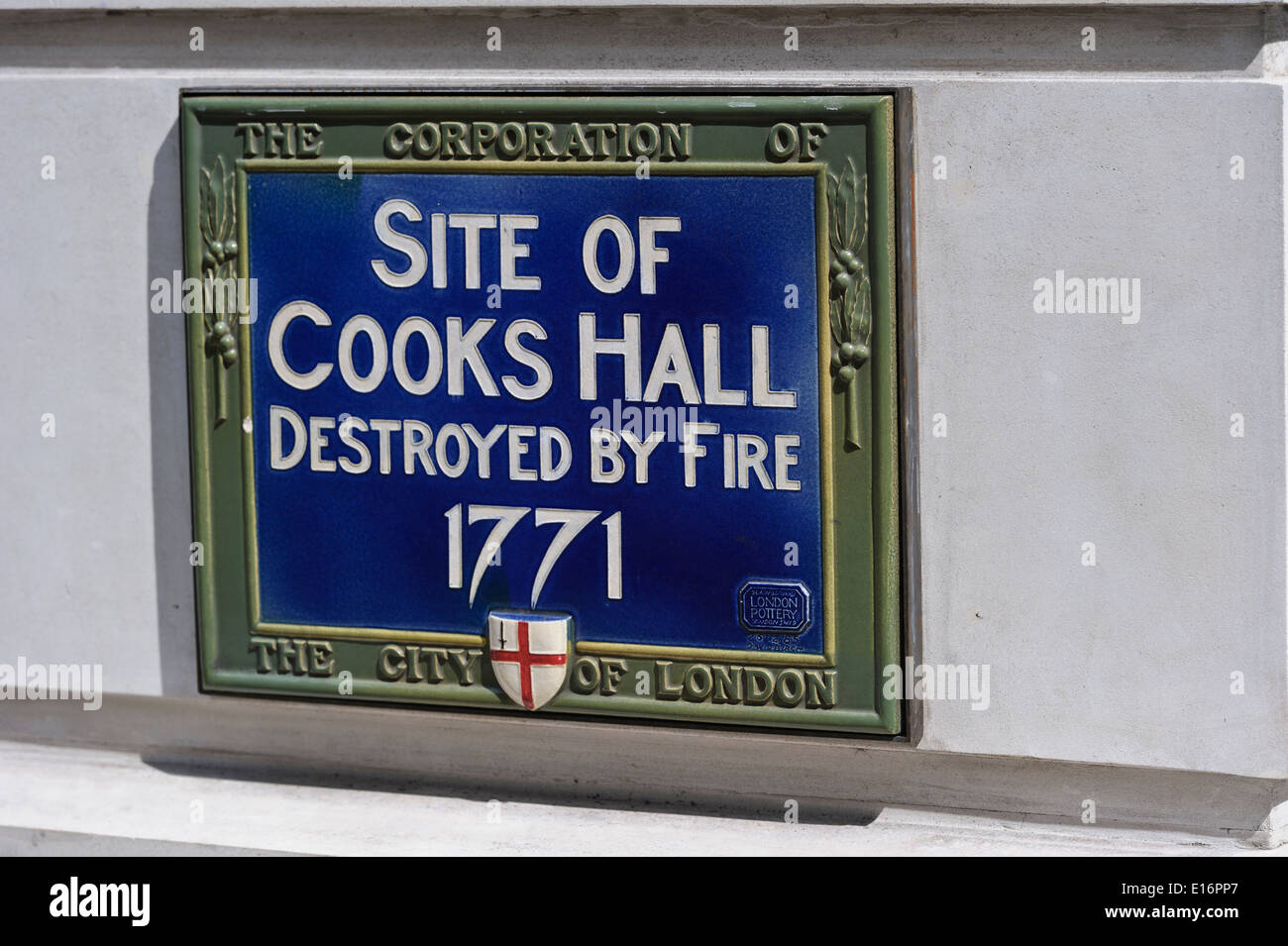 Cooks hall london hi-res stock photography and images - Alamy