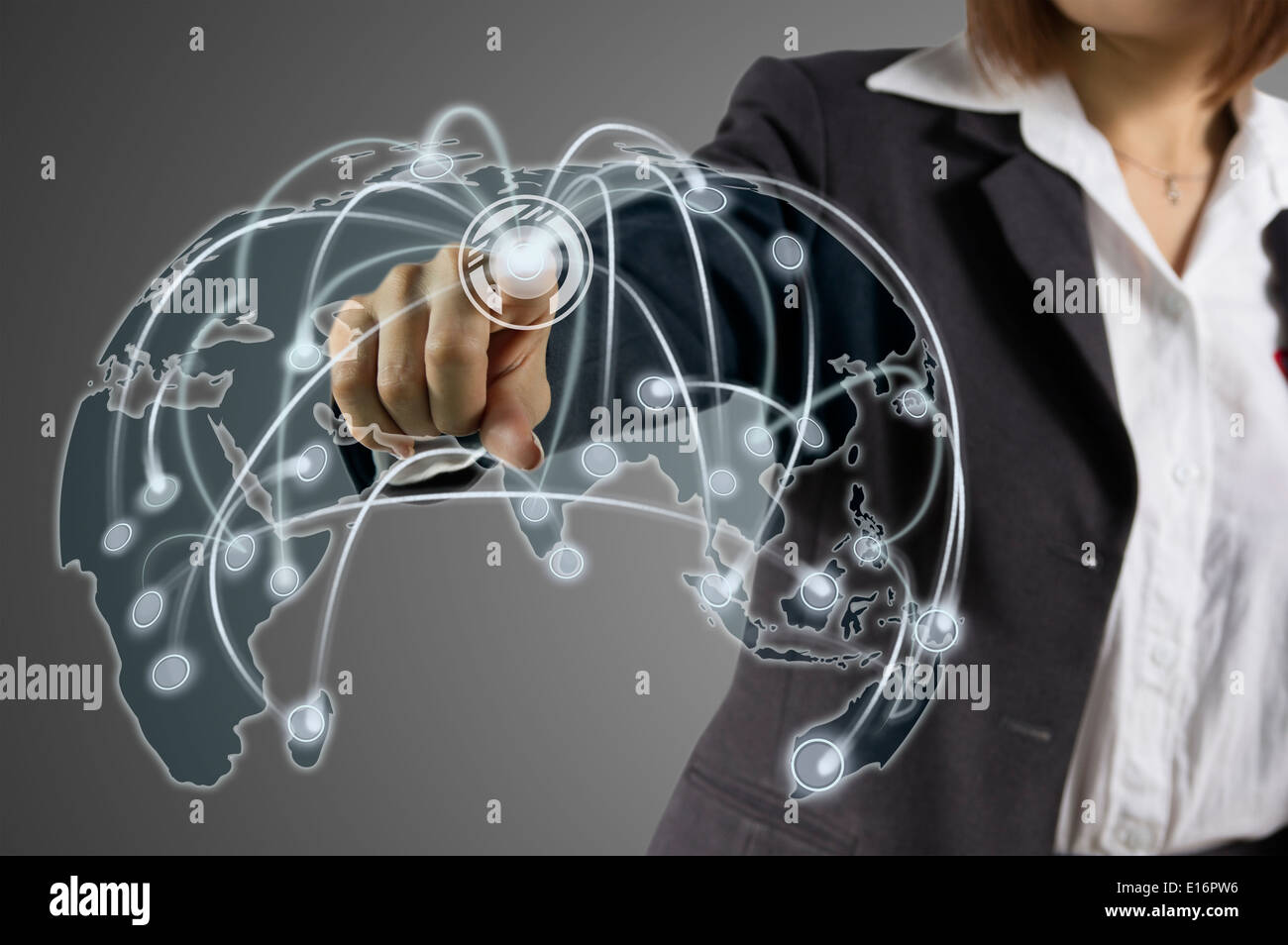 Virtual world screen hi-res stock photography and images - Alamy