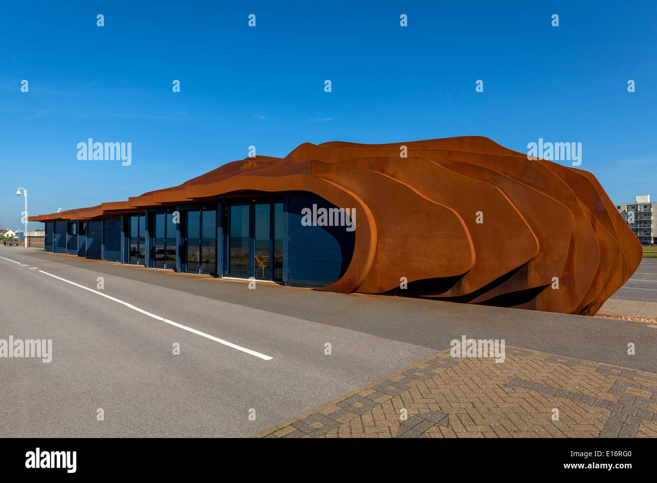 East Beach Cafe, Littlehampton, Sussex, England Stock Photo - Alamy
