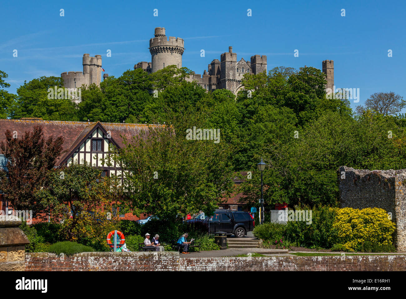 The Town of Arundel, West Sussex, England Stock Photo - Alamy