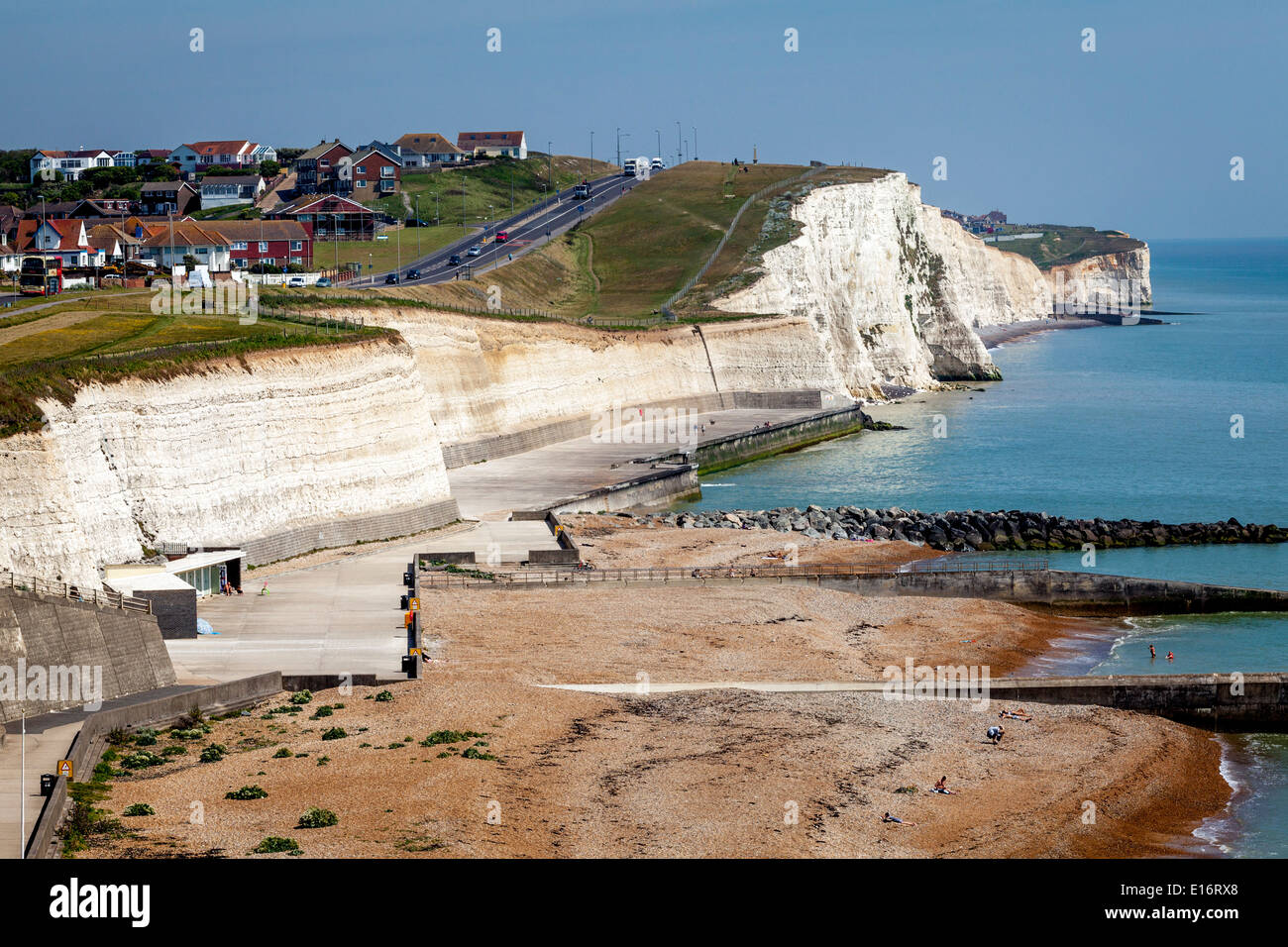 Rottingdean chalk cliffs hi-res stock photography and images - Alamy