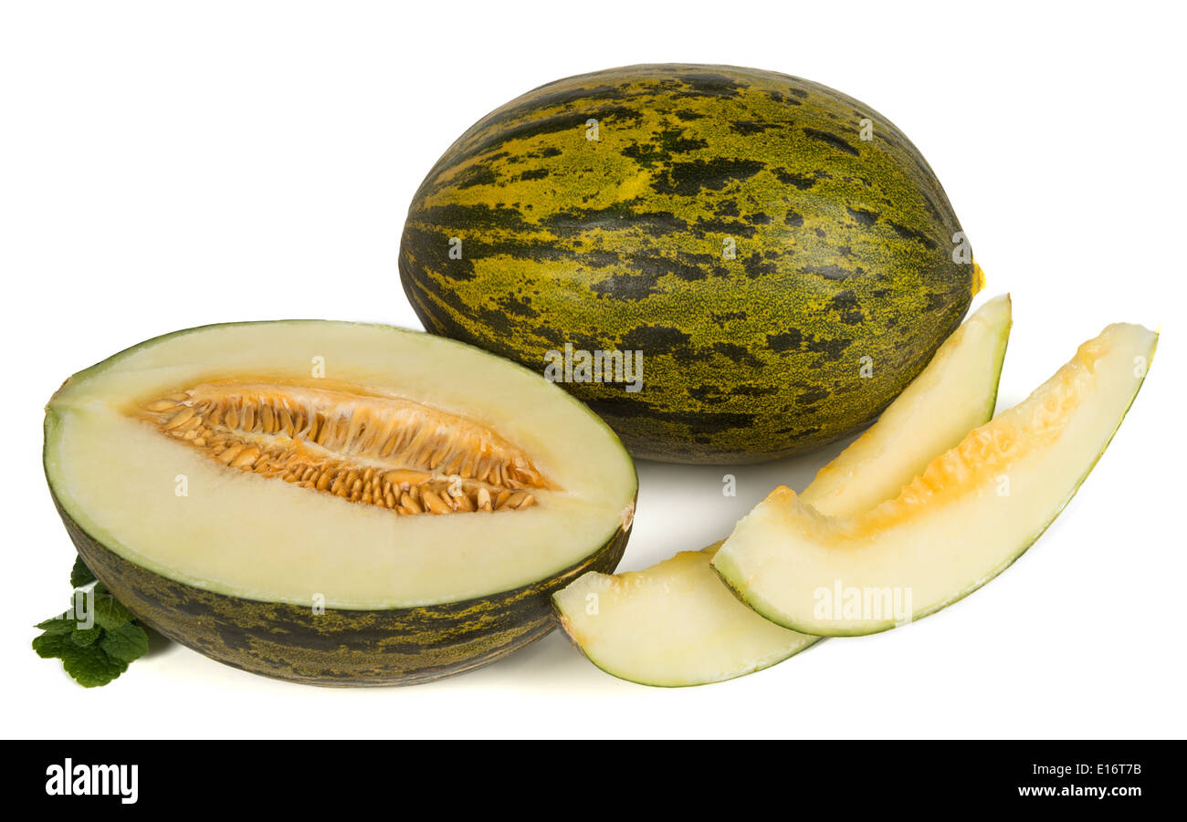 Piel de sapo melon Stock Photo - Alamy