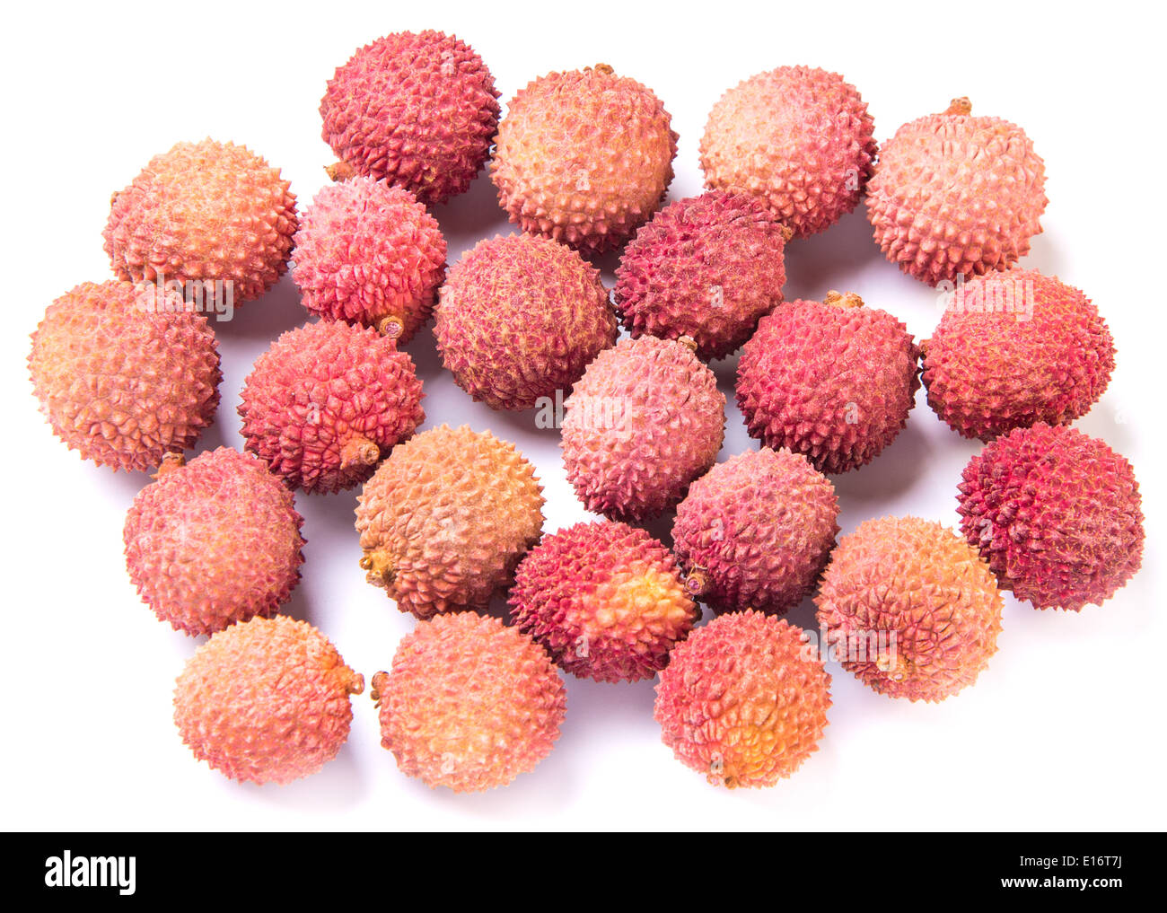 Lichees Cut Out Stock Images & Pictures - Alamy