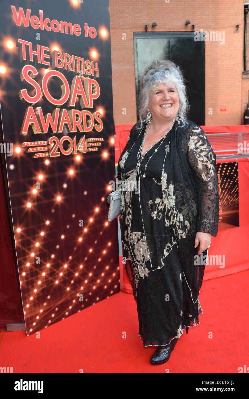 London, UK. 24th May 2014 : Jane Cox arrives at The British Soap Awards ...
