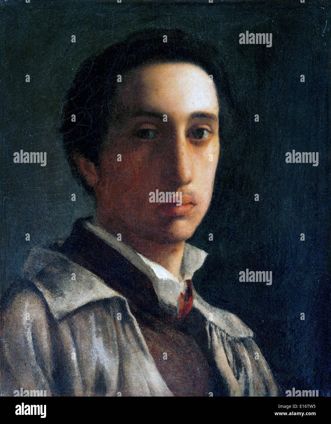 Edgar Degas Self Portrait 1856 Stock Photo - Alamy